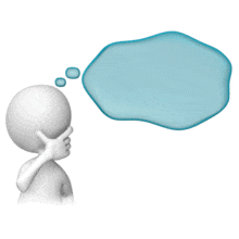 Purple Sketch Thought Bubble PowerPoint Animation